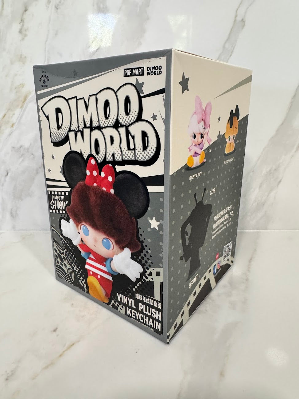 DIMOO WORLD × Disney Series — Vinyl Plush Keychain Blind Box ...